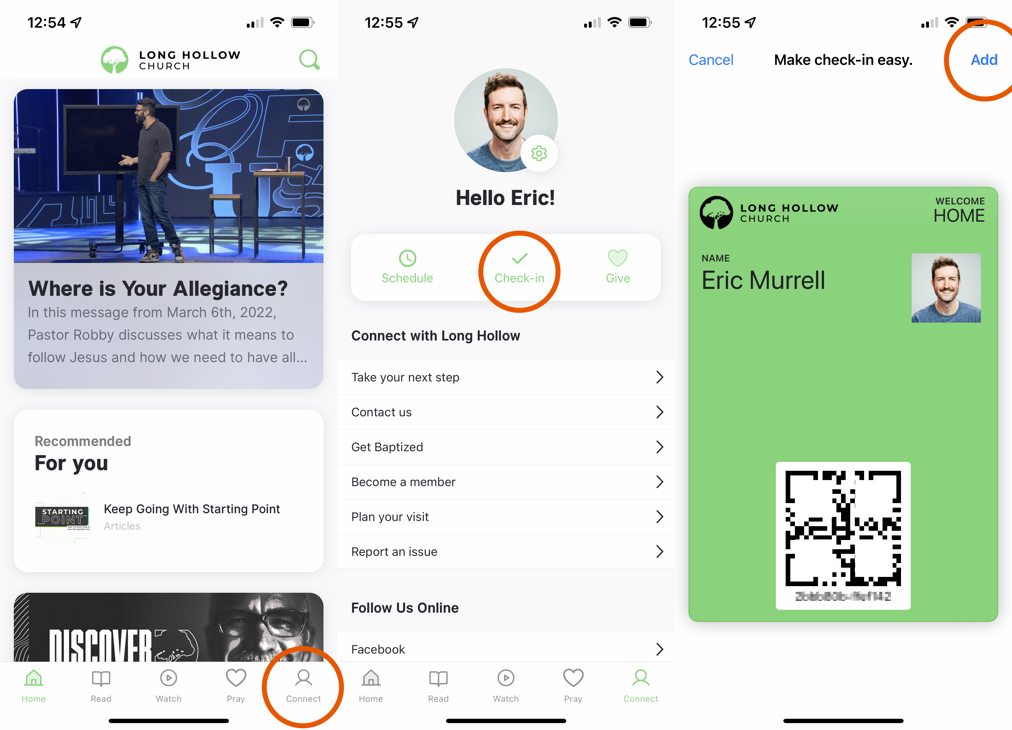 How to Check In For Kids Activities - Long Hollow Church